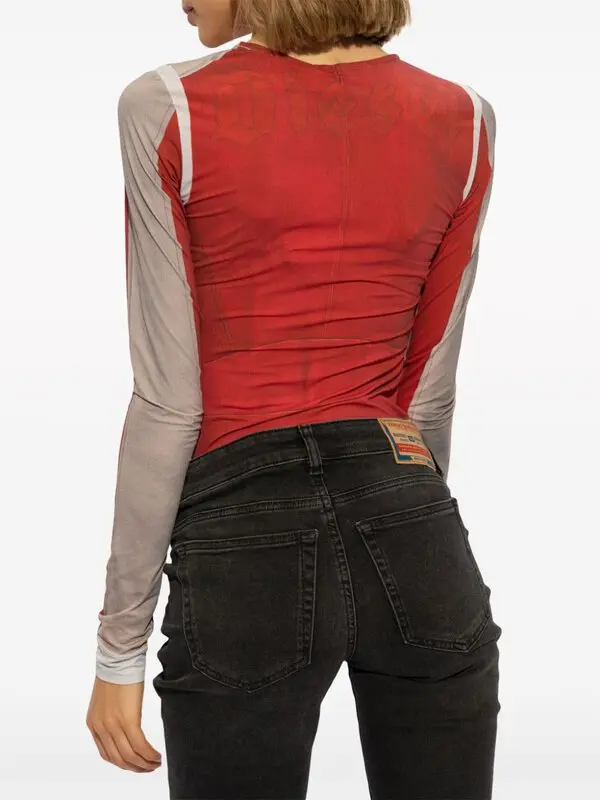DIESEL® Faux Jacket Long-sleeve Top