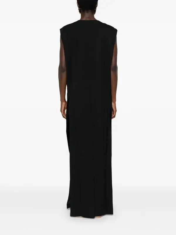 BOTTER Twist-detailed Virgin Wool Maxi Dress