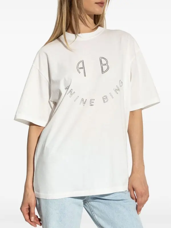 ANINE BING Logo-print T-shirt