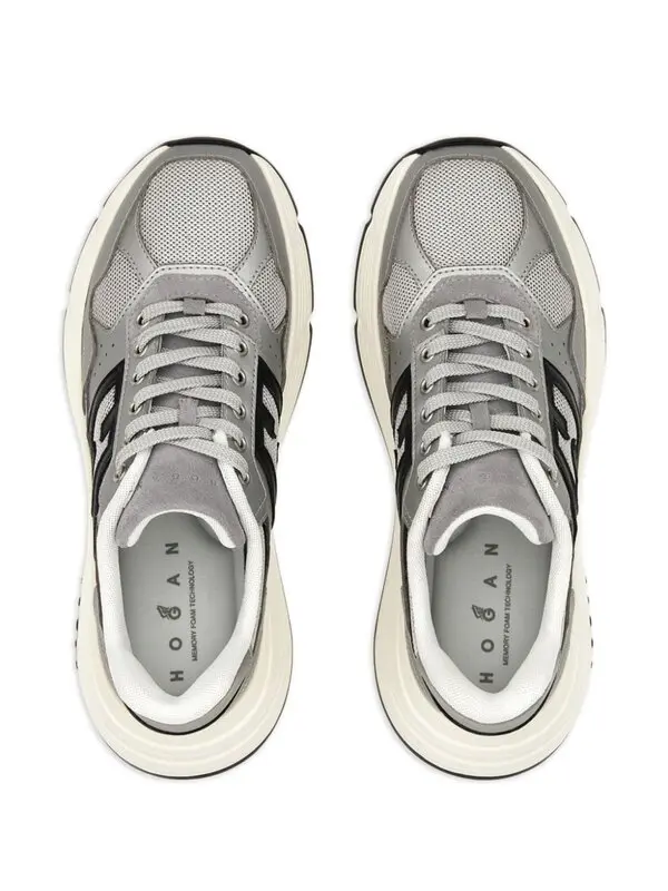 Hogan Side Logo Patch Platform Sneakers