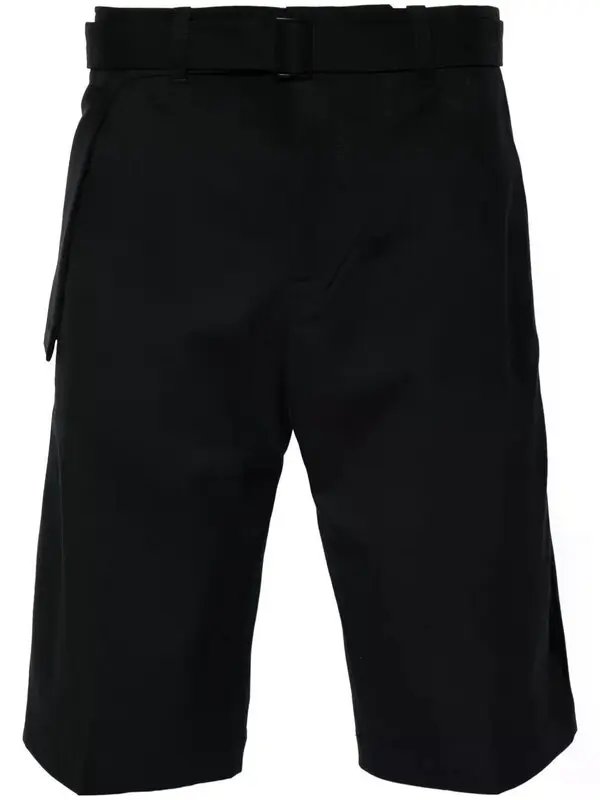 HELIOT EMIL Robur Wool Tailored Shorts