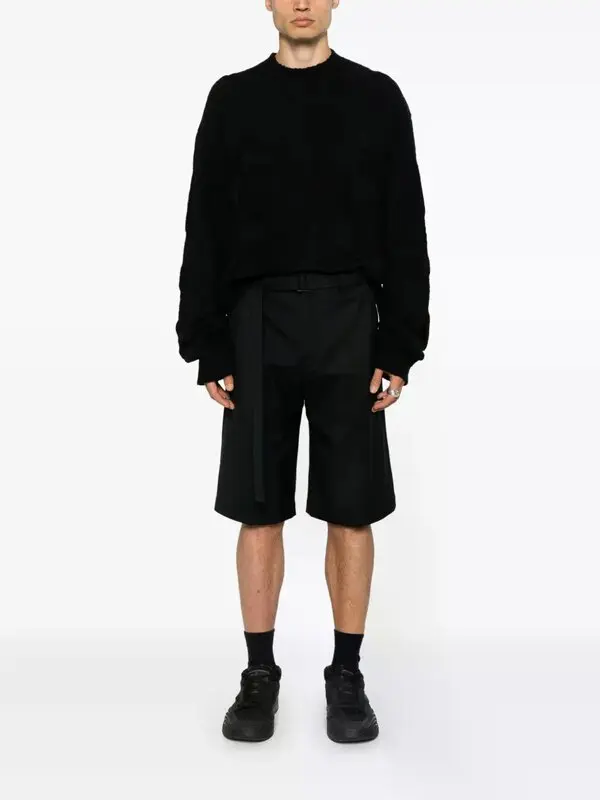HELIOT EMIL Robur Wool Tailored Shorts