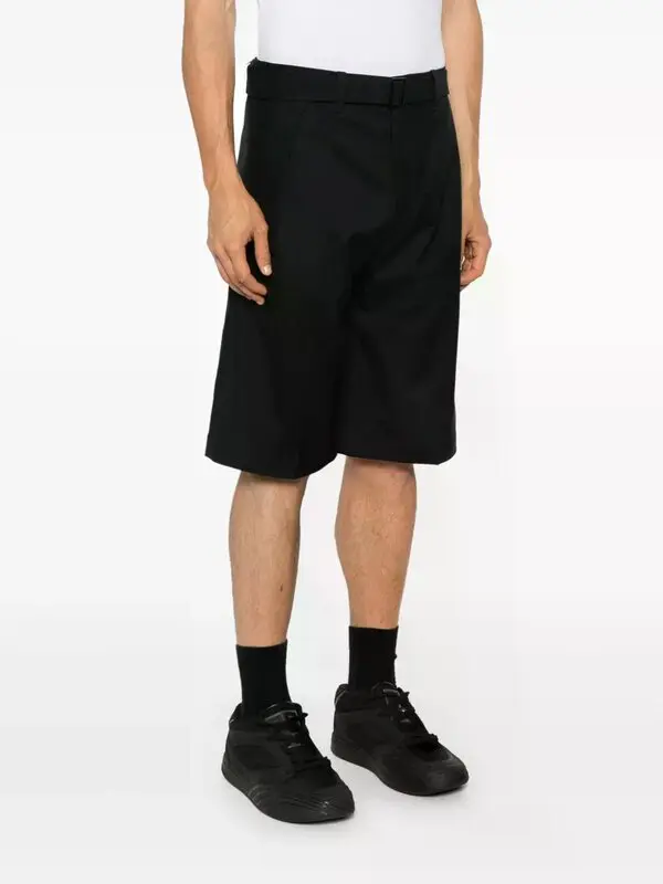 HELIOT EMIL Robur Wool Tailored Shorts