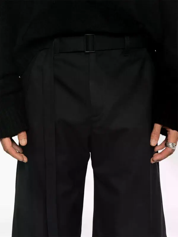 HELIOT EMIL Robur Wool Tailored Shorts