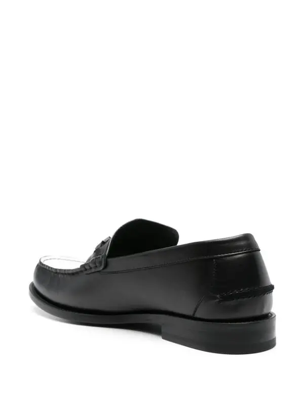 Versace Medusa Plaque Loafers - Black