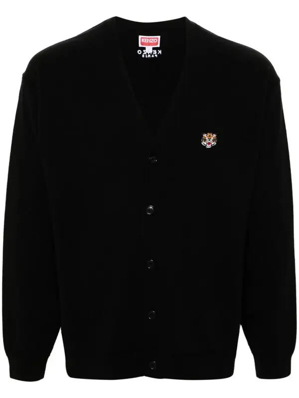 Kenzo Lucky Tiger Wool Cardigan