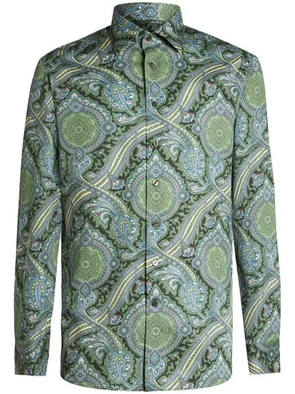 Etro Paisley-print Cotton Shirt