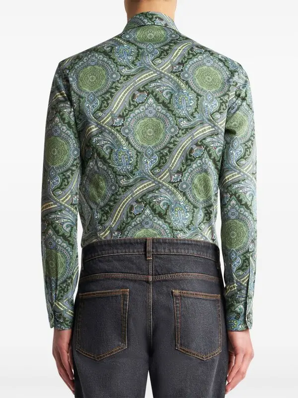 Etro Paisley-print Cotton Shirt