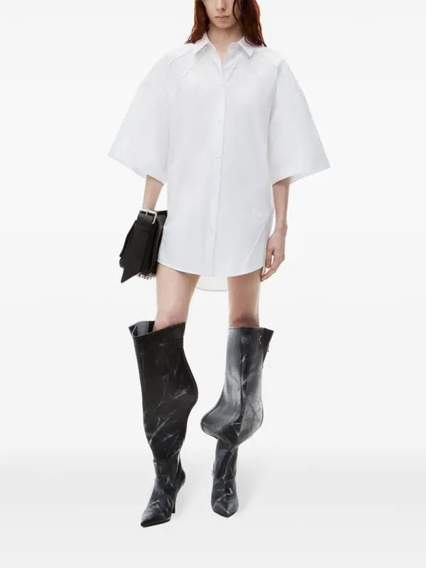 Alexander Wang Short-sleeve Shirt Dress