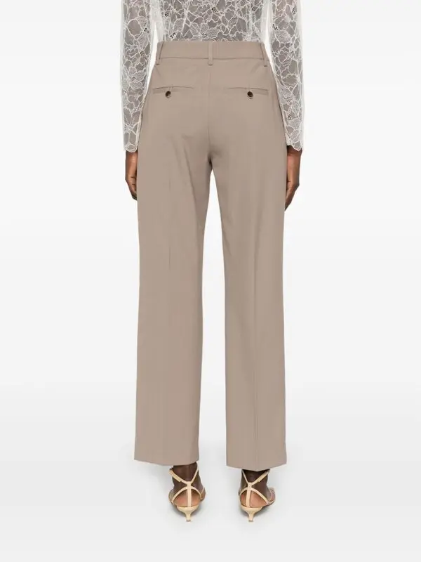 BY MALENE BIRGER Igda Straight-leg Trousers - Brown