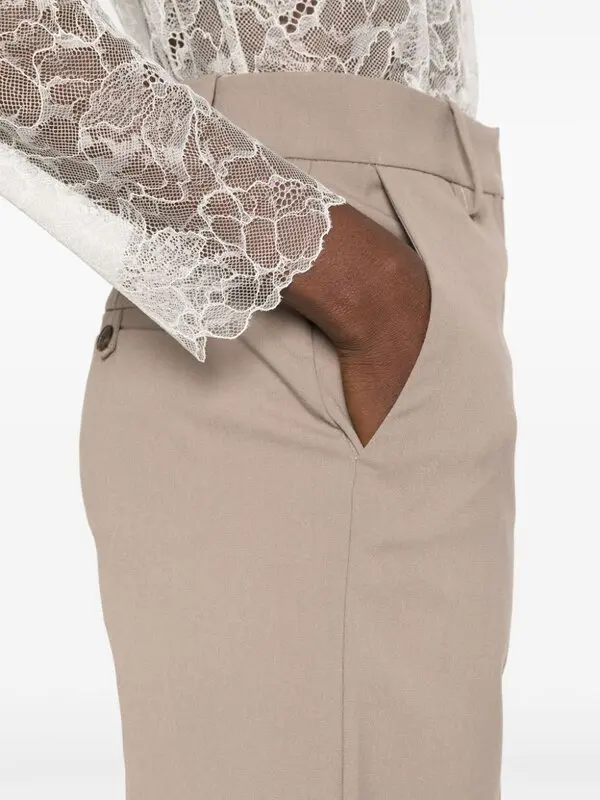 BY MALENE BIRGER Igda Straight-leg Trousers - Brown