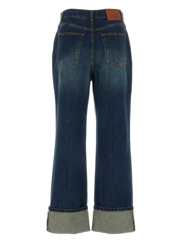 Alexander McQueen Straight-leg Mid-rise Jeans