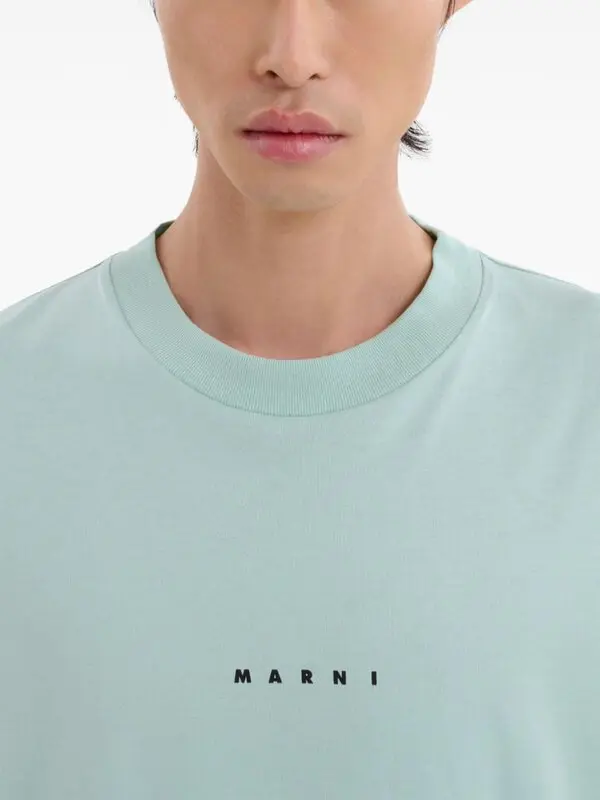 Marni Logo-print Cotton T-shirt