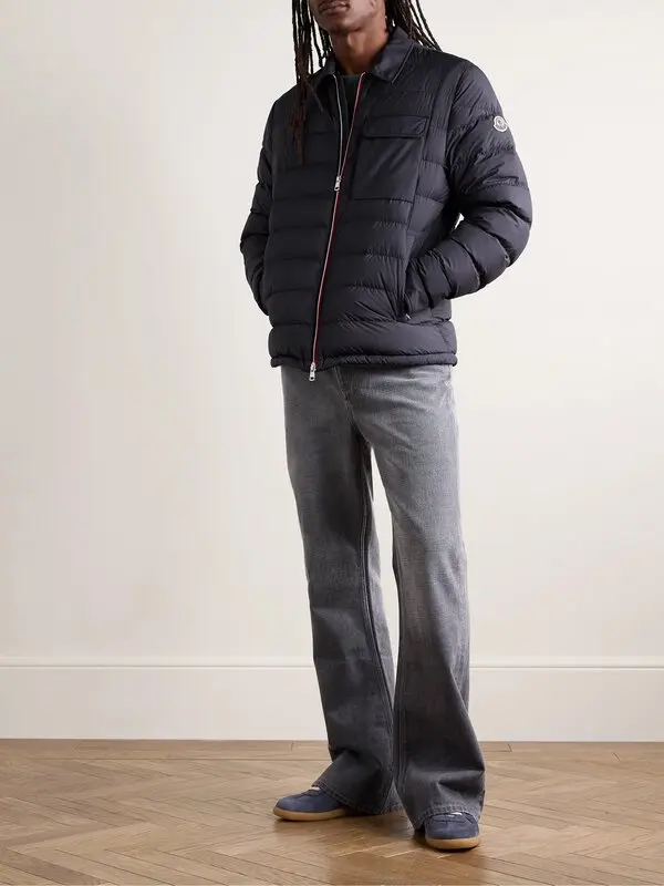 Moncler Fazzon Quilted Shell Down Jacket