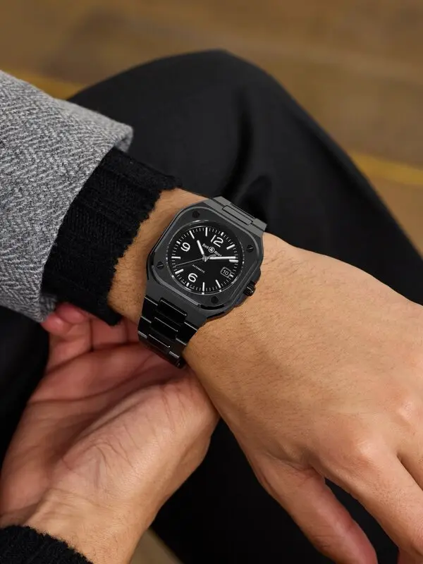 BELL & ROSS Br 05 Automatic Ceramic And Pvd Watch