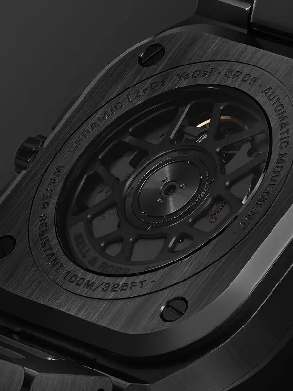 BELL & ROSS Br 05 Automatic Ceramic And Pvd Watch