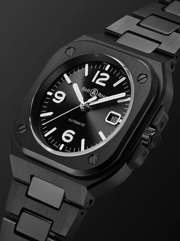 BELL & ROSS Br 05 Automatic Ceramic And Pvd Watch