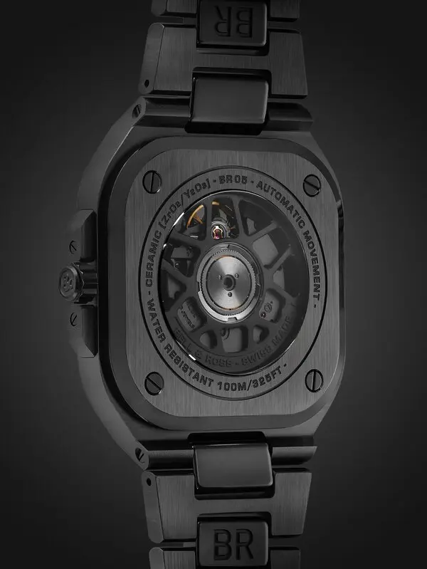 BELL & ROSS Br 05 Automatic Ceramic And Pvd Watch