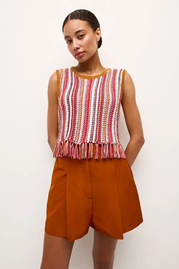 MARIE OLIVER Collins Tank - Pome