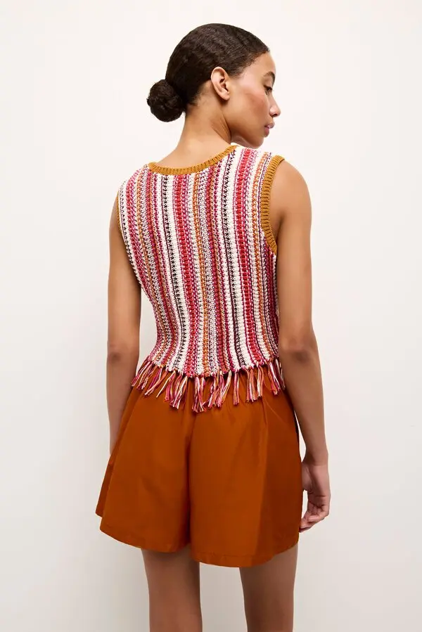 MARIE OLIVER Collins Tank - Pome