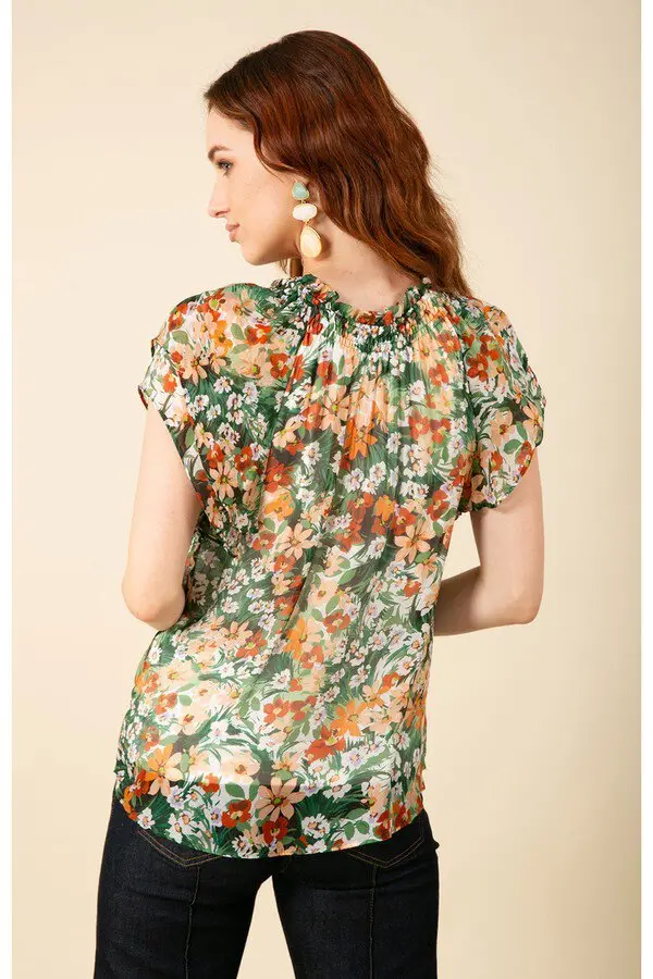 Hale Bob Amina Chiffon Top