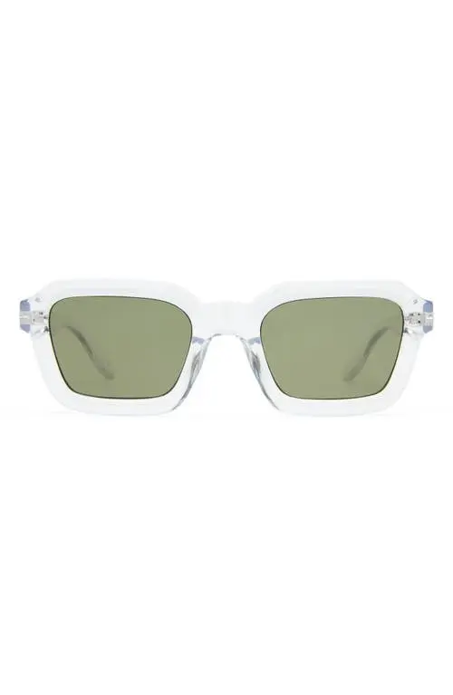 Le Specs Impossible 51mm Square Sunglasses - Clear