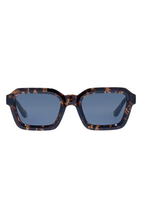Le Specs Impossible 51mm Square Sunglasses - Tokyo Tort