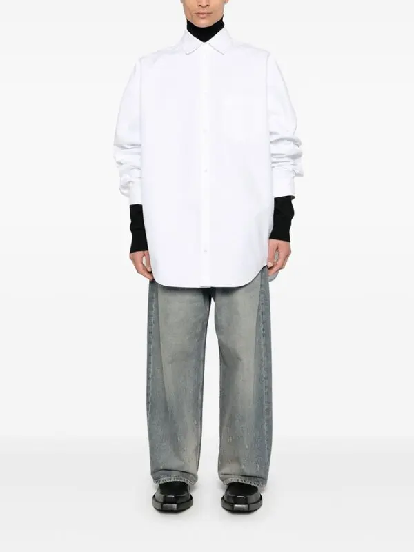Balenciaga Cotton Shirt - White