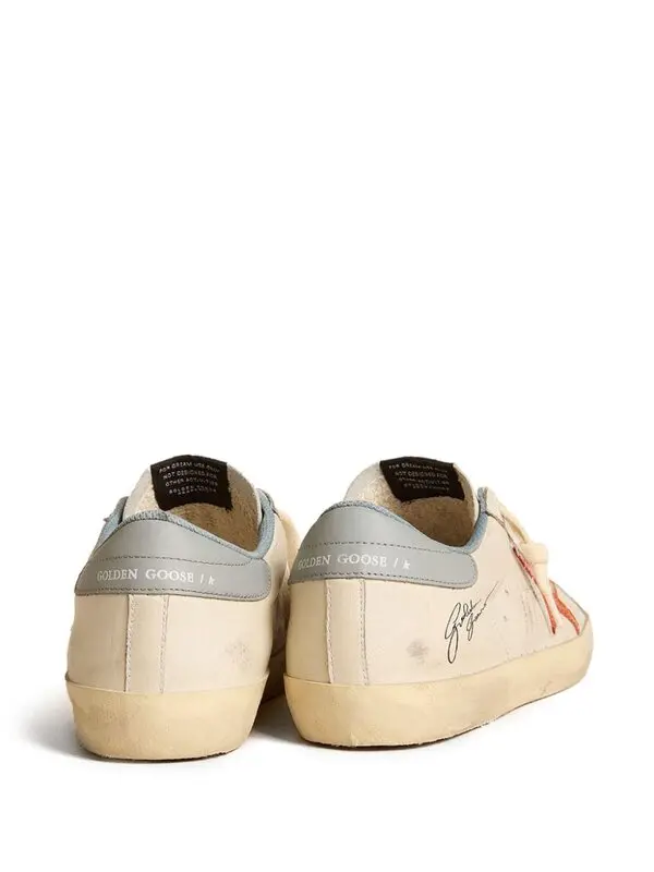 GOLDEN GOOSE Super-star Distressed Sneakers