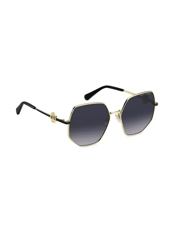 Marc Jacobs Marc 730/S Geometric-Frame Sunglasses In Gold  display picture 2