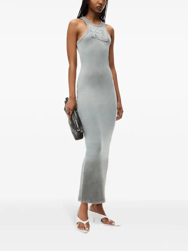 grey ombre maxi dress long sleeve maxi dress: Dresses For Women