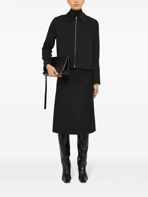 JIL SANDER Zip-up Shirt Jacket