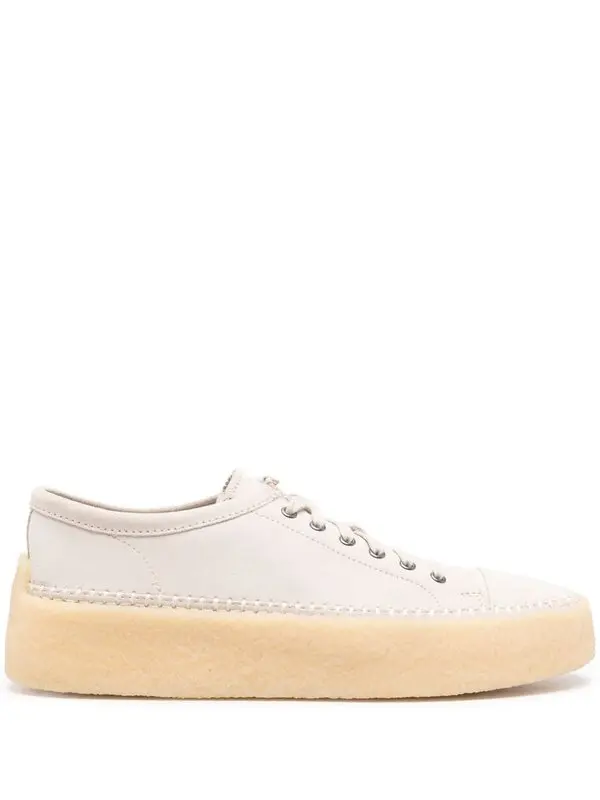 Clarks Caravan Suede Sneakers - Neutrals