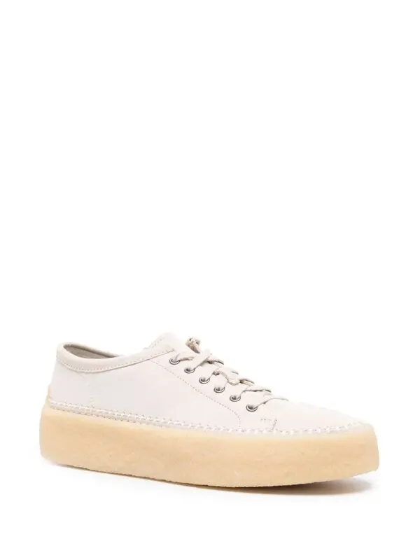 Clarks Caravan Suede Sneakers - Neutrals