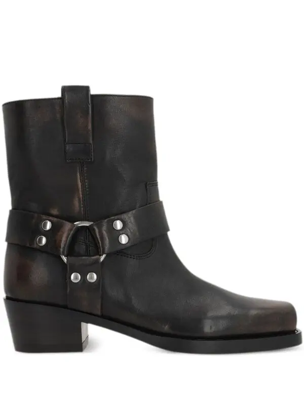 Paris Texas Roxy 45mm Leather Biker Boots