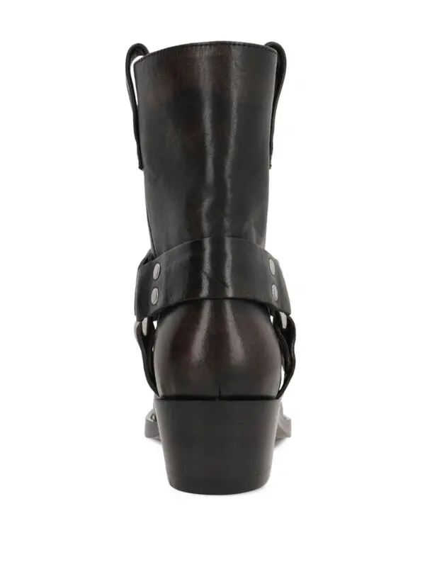 Paris Texas Roxy 45mm Leather Biker Boots