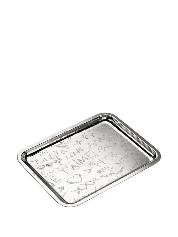 Christofle Graffiti Tray
