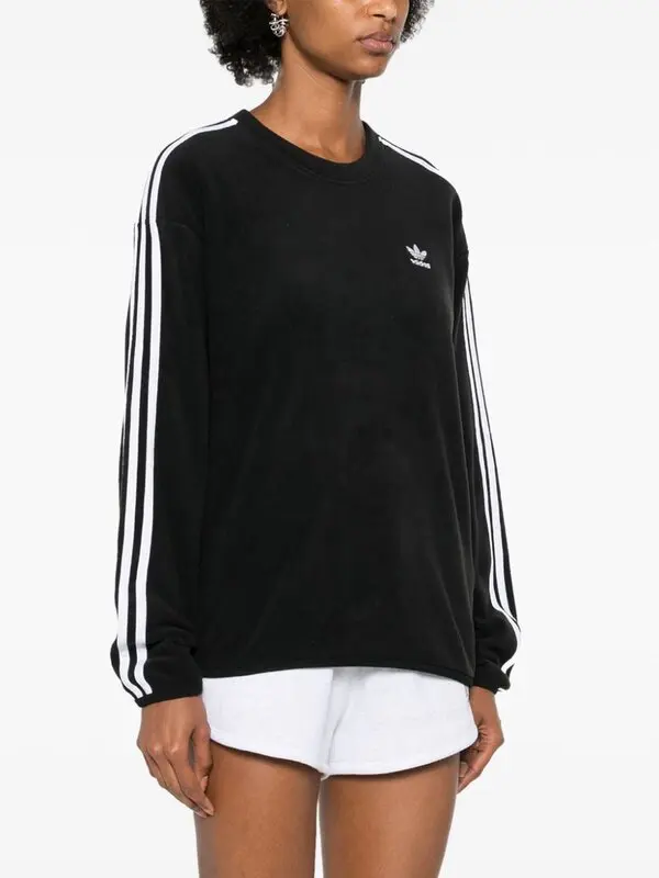 Adidas 3-stripes Polar Fleece Sweatshirt