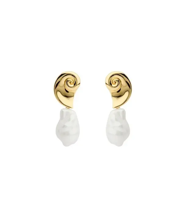Jenny Bird Petra Gold-dipped Drop Earrings