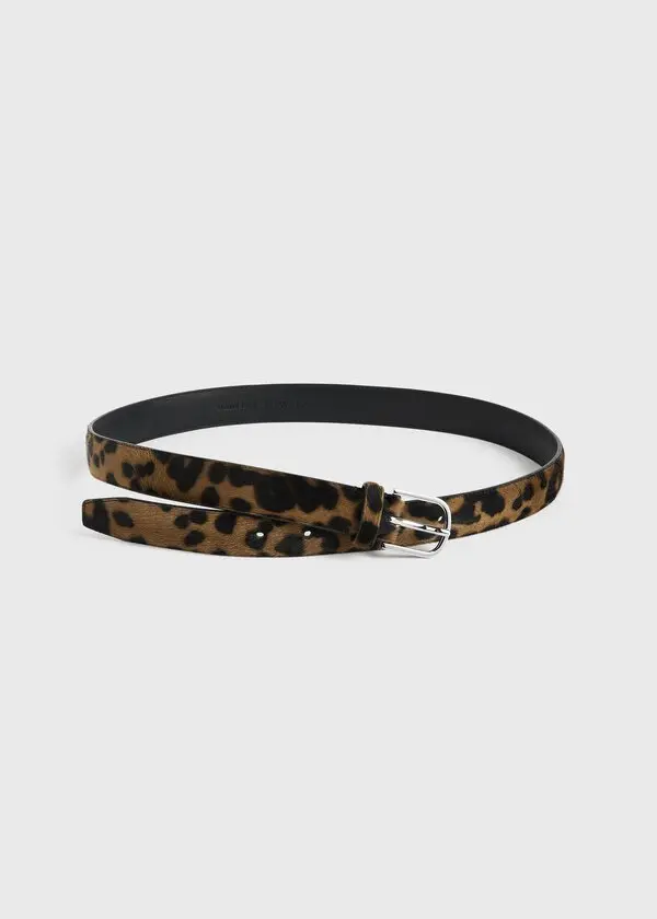 TOTEME Print Pony Hair Belt