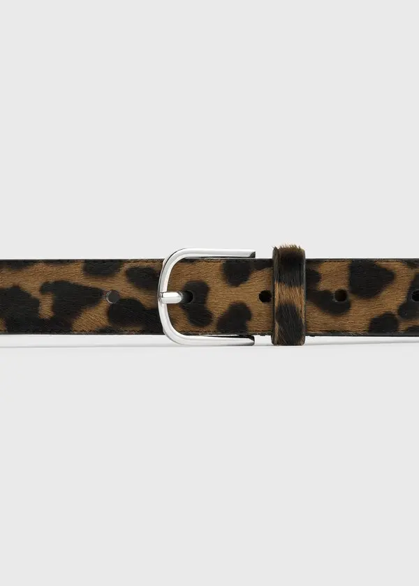 TOTEME Print Pony Hair Belt