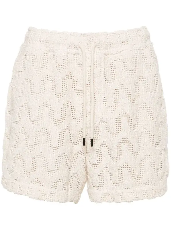 OAS Company Atlas Mid-rise Deck Shorts - Neutrals