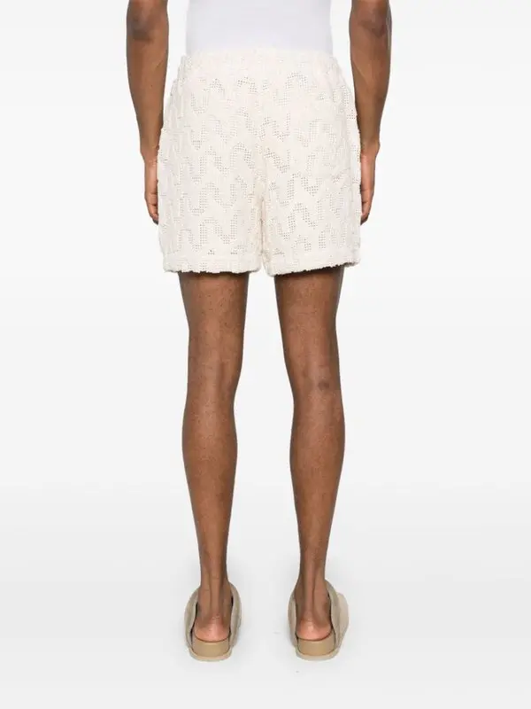 OAS Company Atlas Mid-rise Deck Shorts - Neutrals