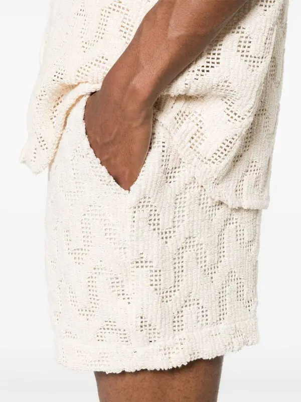 OAS Company Atlas Mid-rise Deck Shorts - Neutrals
