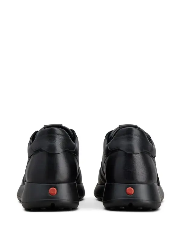 TOD'S Panelled Leather Sneakers - Black