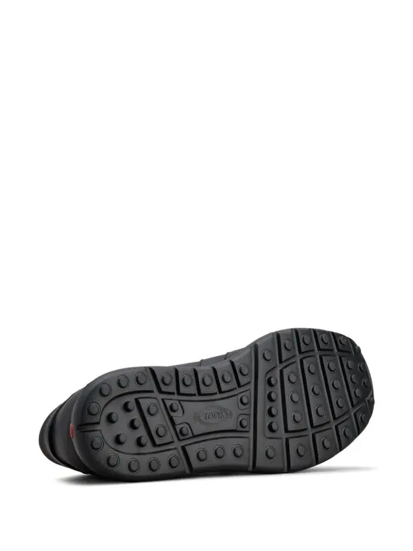 TOD'S Panelled Leather Sneakers - Black