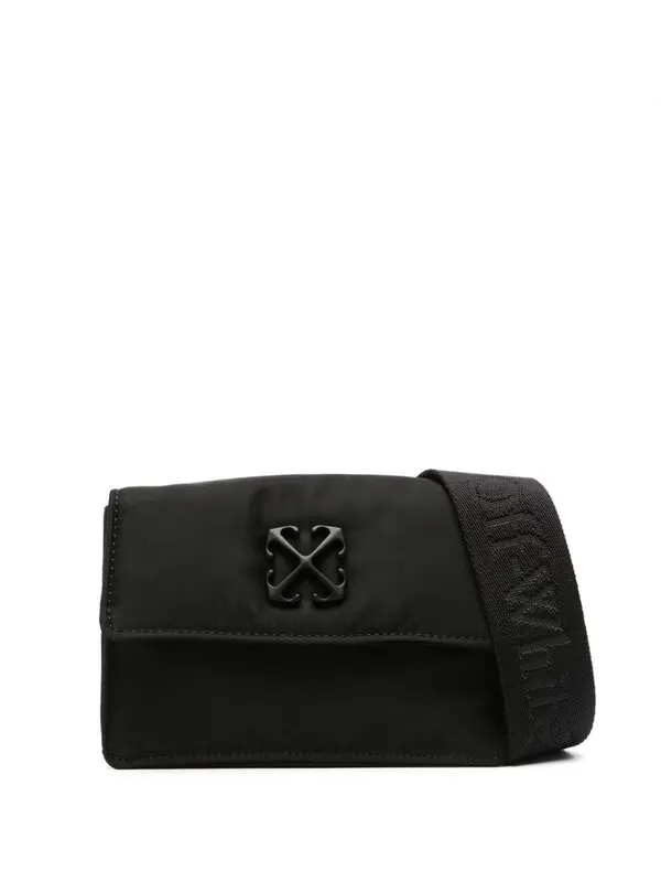 Off-White Mini Soft Jitney Shoulder Bag - Black