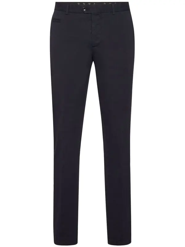 BILLIONAIRE Slim Fit Trousers - Blue