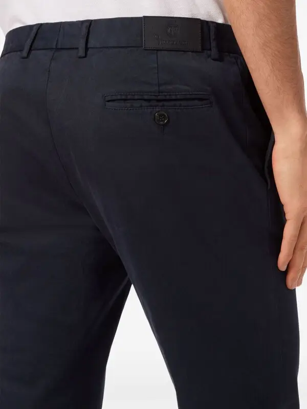 BILLIONAIRE Slim Fit Trousers - Blue