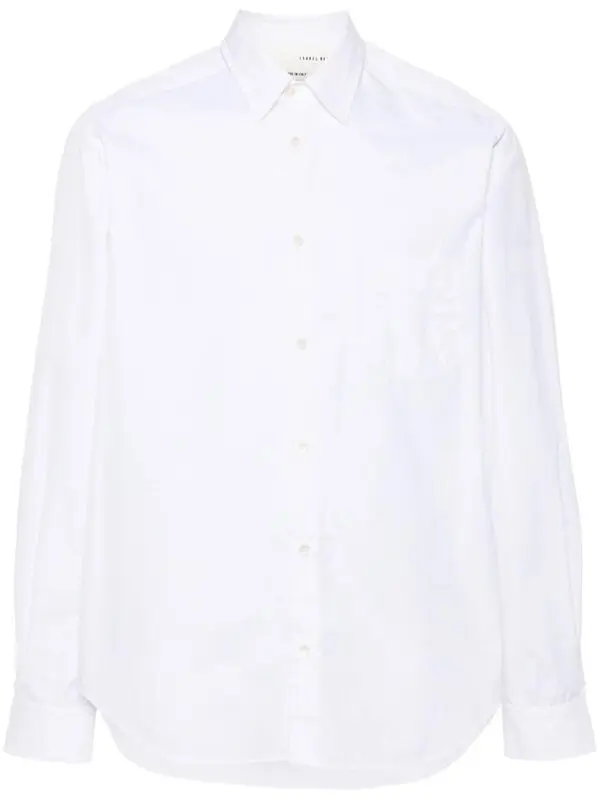 Isabel Benenato Long-sleeve Poplin Shirt